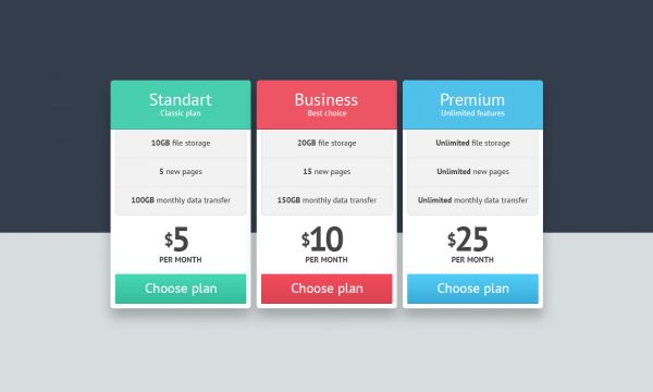 40+ Best Price List Tables Free PSD Download - In-Depth Overview