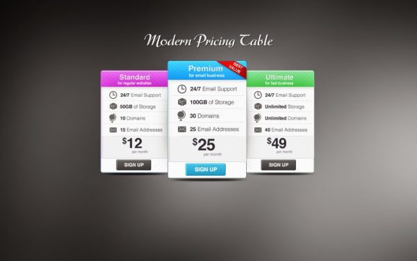 40+ Best Price List Tables Free PSD Download - Complete Guide, Tips ...