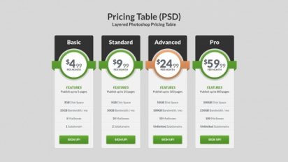 40+ Best Price List Tables Free PSD Download - Complete Guide, Tips ...