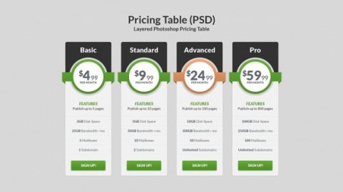 40+ Best Price List Tables Free PSD Download - Complete Guide, Tips ...
