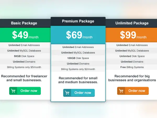 40+ Best Price List Tables Free PSD Download - Complete Guide, Tips ...