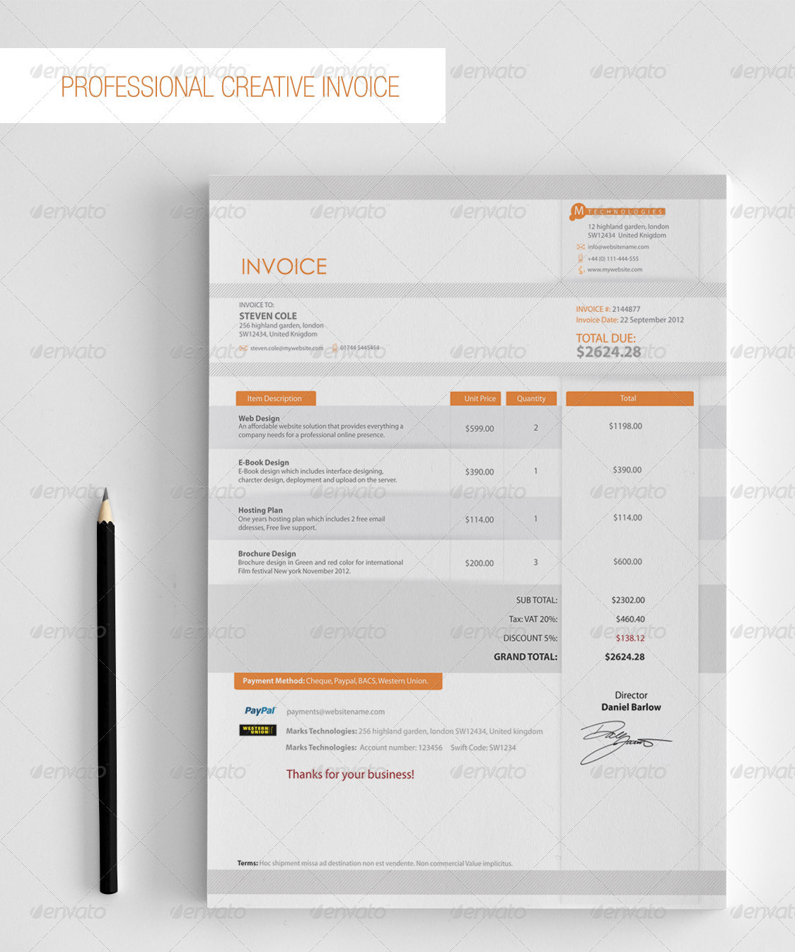 38+ Invoice Templates PSD DOCX INDD – Free Download - Tips, Tricks ...