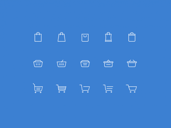 15 Vector Shopping Cart Icons Free Download - Full Overview - PSD ...