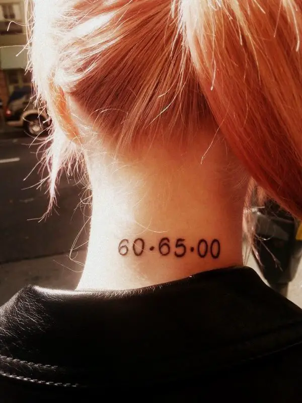 35+ 35+ Simple And Beautiful Back of Neck Tattoos Designs for ...