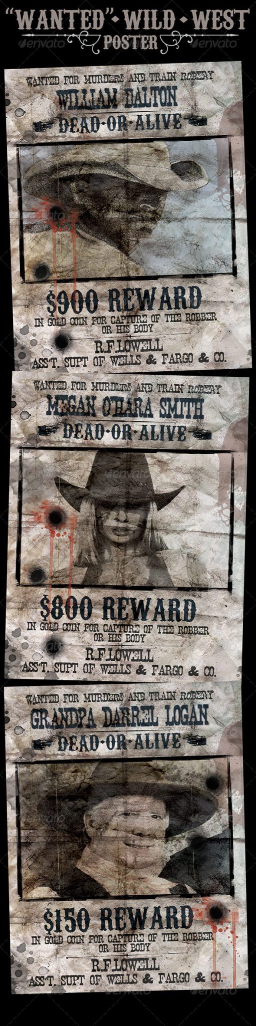 15+ Best Wanted Poster Templates PSD Download - In-depth Overview - PSD ...