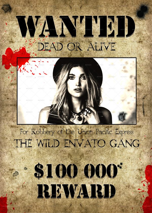 15+ Best Wanted Poster Templates PSD Download - In-depth Overview - PSD ...