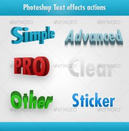 50+ Powerful Photoshop Text Actions for Graphic Designers - Full ...
