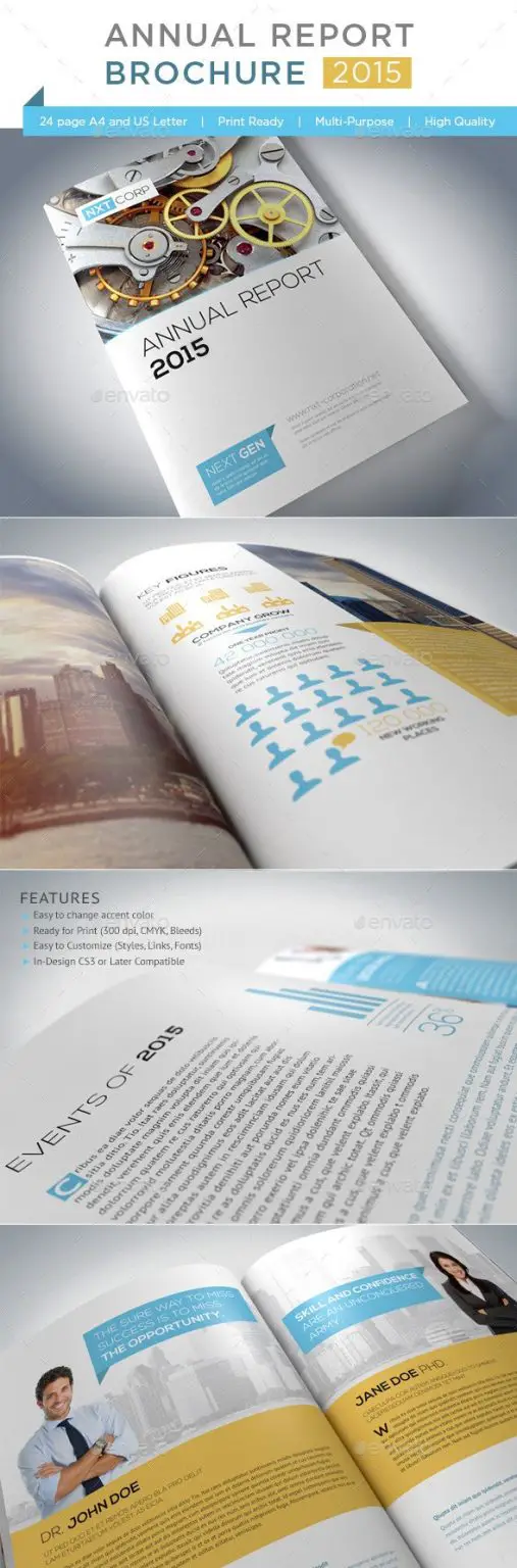 32+ InDesign Annual Report Templates For Corporate Businesses