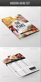 40+ PSD & InDesign Food Menu Templates for Restaurants - PSD Templates Blog