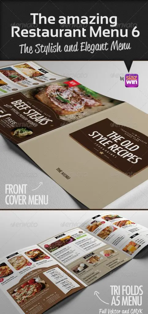 40+ PSD & InDesign Food Menu Templates for Restaurants - Full Overview ...