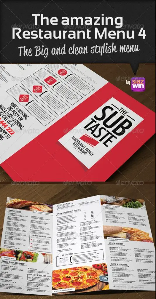 40+ PSD & InDesign Food Menu Templates for Restaurants - Full Overview ...