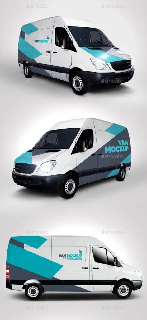 29+ Best Van Mockup PSD For Delivery Vans Branding - Full Overview ...