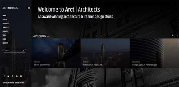 20+ Awesome HTML5 Templates for Architects & Interior Design Websites ...