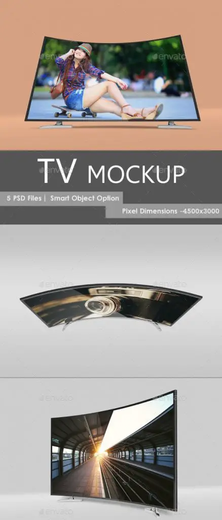 38+ Best TV Mockup PSD - Free and Premium Download - PSD Templates Blog