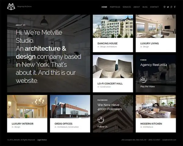 20+ Awesome HTML5 Templates for Architects & Interior Design Websites ...