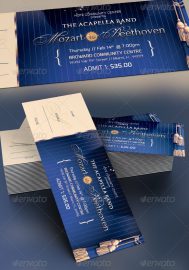 46+ Print Ready Ticket Templates PSD for Various Types of Events - Full ...