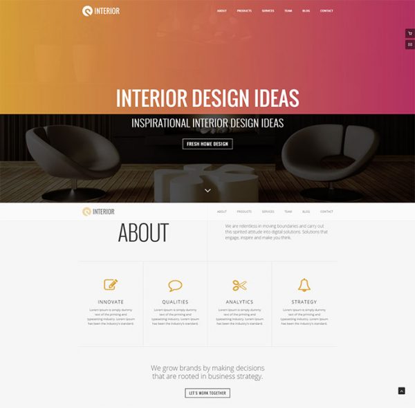 20+ Awesome HTML5 Templates for Architects & Interior Design Websites ...