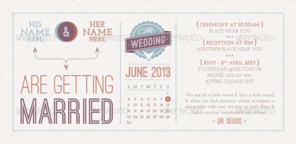 37+ Awesome PSD & InDesign Wedding Invitation Template Designs ...