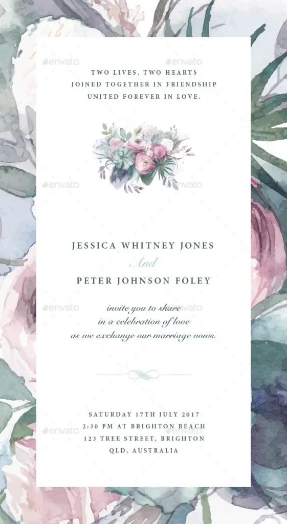 37+ Awesome PSD & InDesign Wedding Invitation Template Designs ...