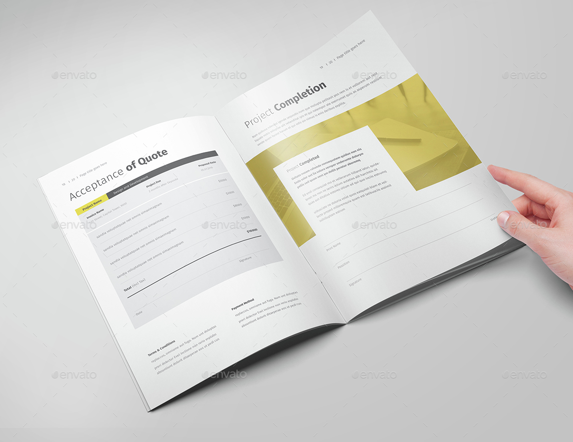 48+ Best Business Proposal Templates in InDesign PSD & MS Word ...