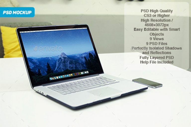 58+ Premium Apple Macbook Pro Template in PSD - In-Depth Overview